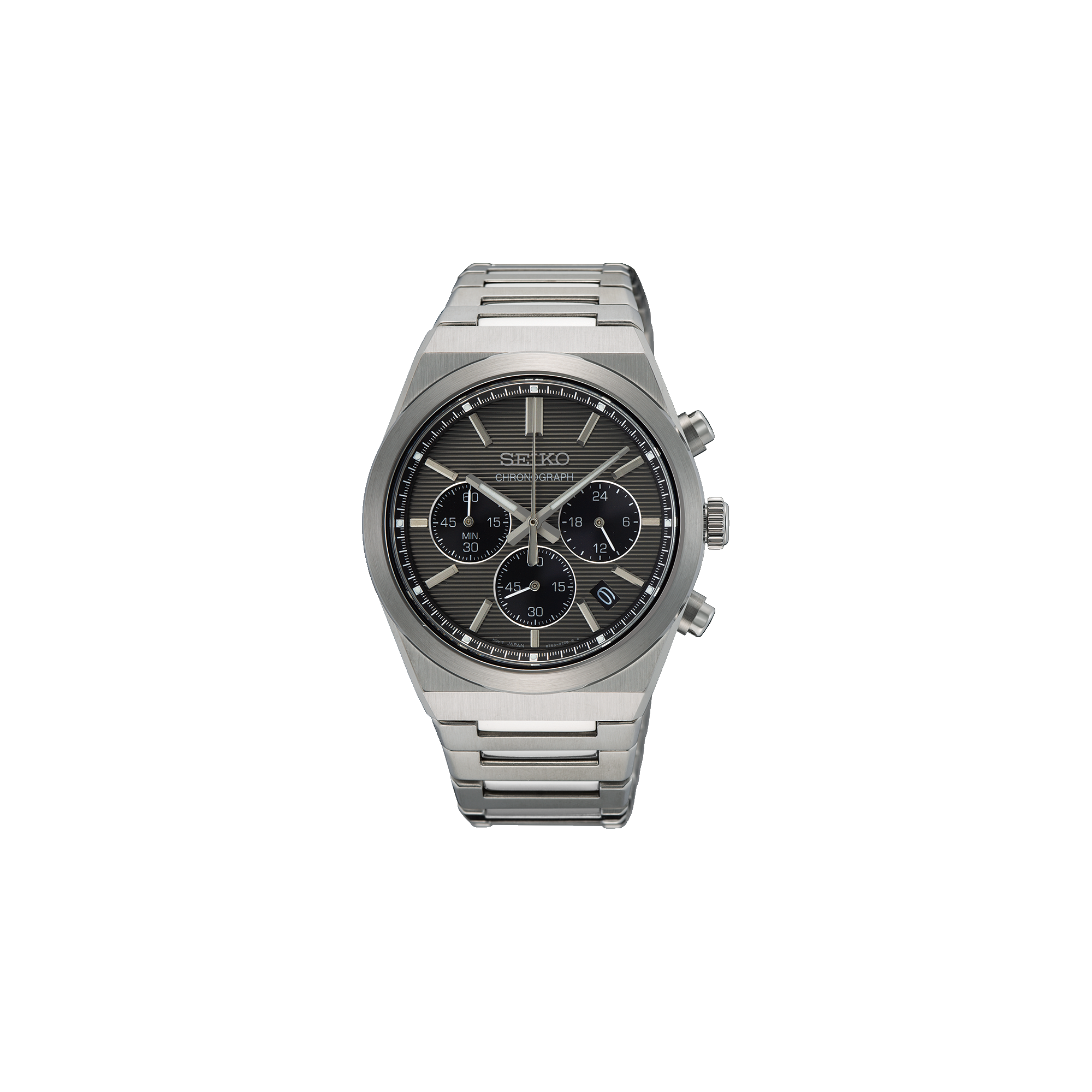 Sport SSB455P1 ~ Seiko stainless steel men's chronograph